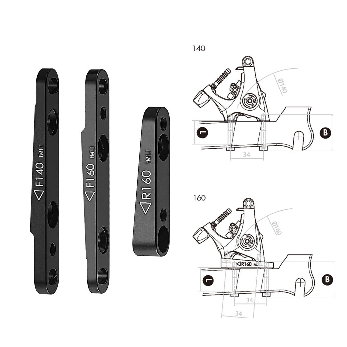 TRP - Flat Mount Adapters