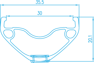 Alex - 20" MD30 Rims – brobike